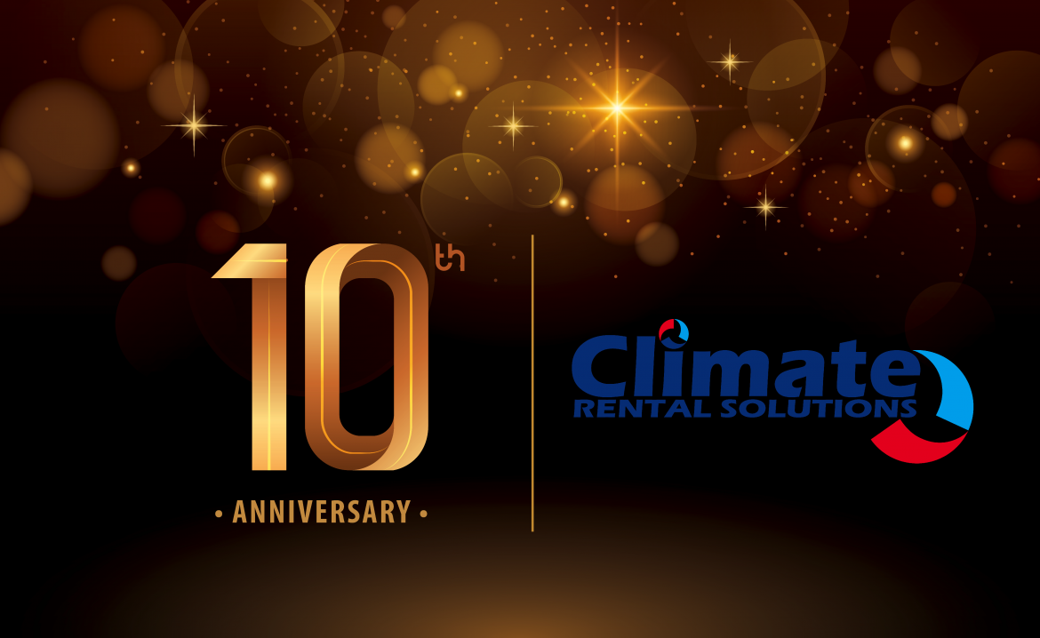 Blog - CRS 10th Anniversary - Climate Rentals Solutions